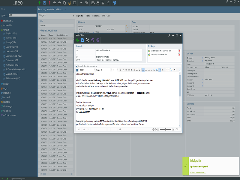 Groupware and Document Features provided in our Best ERP Solutions in ...